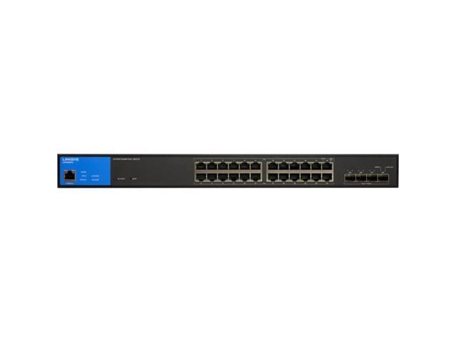 Linksys 24-Port Managed Gigabit PoE+ Switch LGS328MPC - Newegg.com