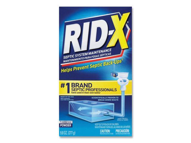 Rid X Septic Tank Powder 9.8 Reckitt Benckiser Septic Tank Cleaner ...