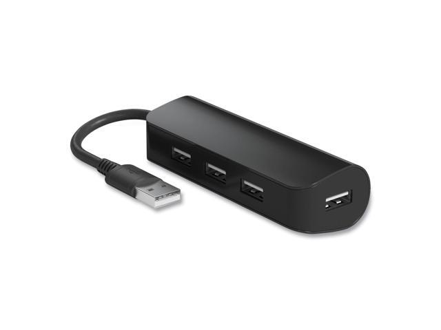 NXT USB 2.0 Hub 4 Ports Black NX56850 - Newegg.com