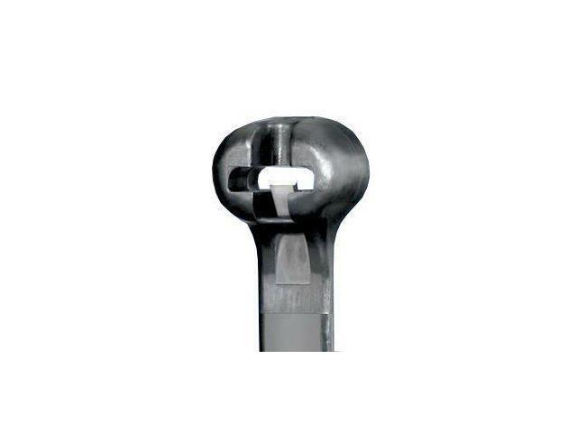 PANDUIT BT4S-C0 Standard Cable Tie, 15 in L, 0.18 in W, Nylon 6/6 ...