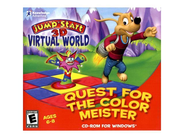 JumpStart 3D Virtual World - Quest For The Color Meister - Newegg.com