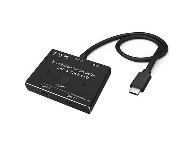 4XEM 4XTPC090C USB-C Bi-Directional Switch with 100W Charge Capacity ...