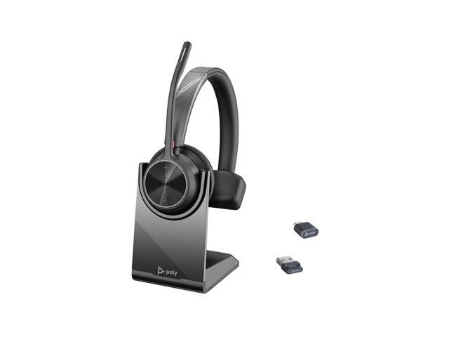 Plantronics Poly Voyager 4300 UC 4310-M Headset - Mono - USB Type C ...