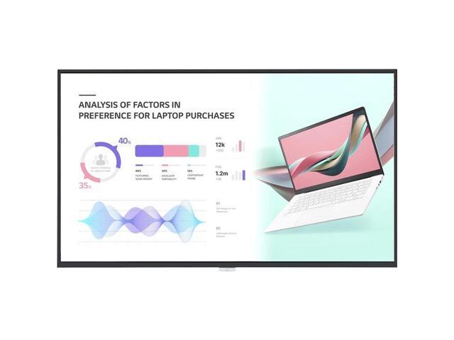 LG 43UH5J-H Digital Signage Display - 43" LCD - 3840 x 2160 - Edge LED ...