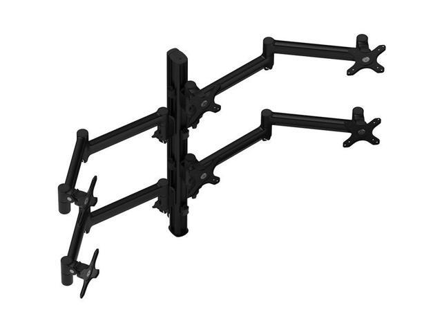 atdec AWMS-6-13717-H-B Six Monitor Arm 29.5" Post Desk Mount (Black ...