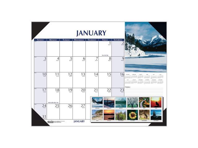House of Doolittle Earthscapes Scenic Desk Pad Calendar 22 x 17 2026 ...