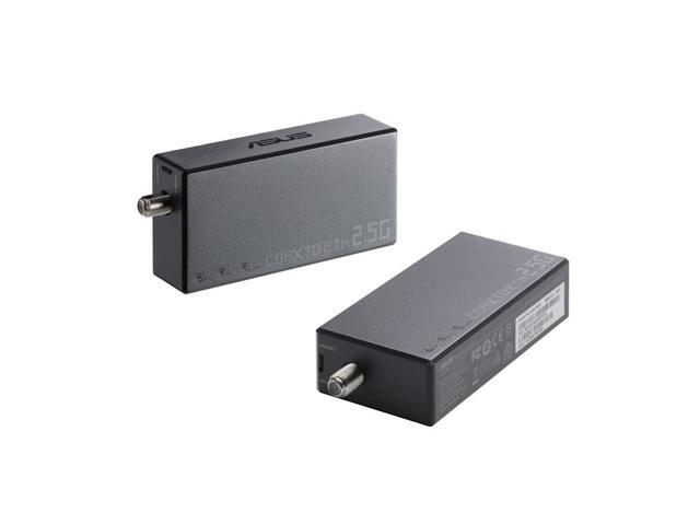 ASUS 2.5Gbps Ethernet over Coax Adapter Starter Kit (MA-25 2 pack ...
