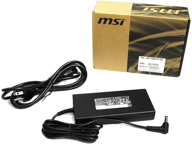 MSI - 16Q21P103 - MSI - Power adapter - AC 110/120 V - 180 Watt - for ...