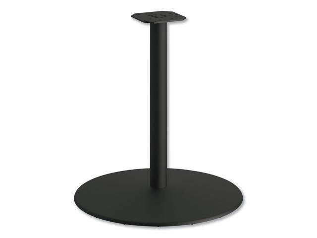 Between Round Disc Base for 30" Table Tops 29" High Black Mica ...