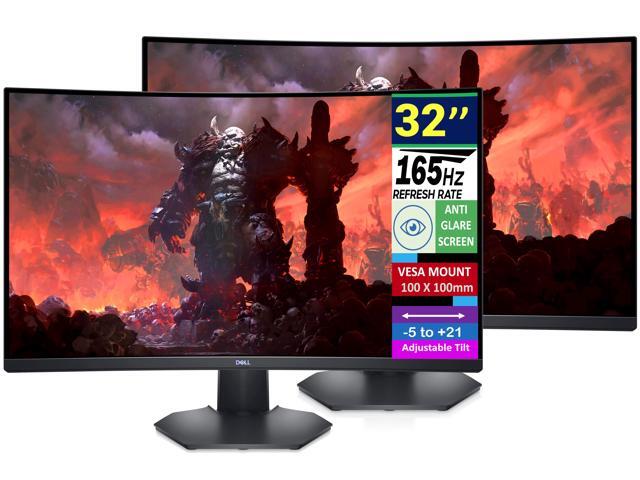 Dell 32" QHD VA Gaming Monitor 165Hz Display w/1 ms (MPRT), FreeSync ...