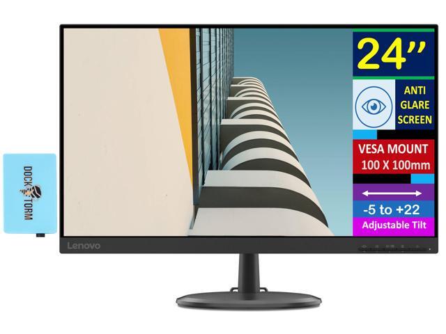 Lenovo 24" D24-20 FHD AMD FreeSync Monitor with 4 ms Response Time ...