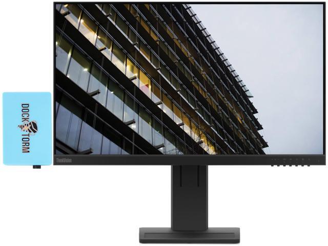 Lenovo ThinkVision E24-29 Monitor Bundle with Docztorm Dock, 24" Full ...