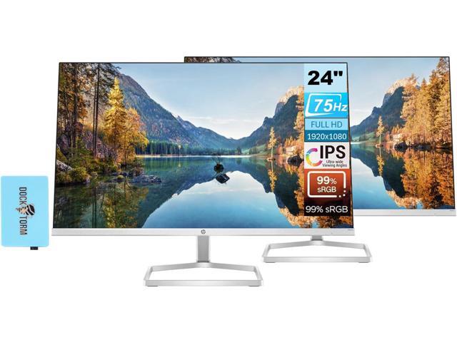 HP M24fw FreeSync Monitor 2D9K1AA#ABA Bundle with Docztorm Dock, 24 ...