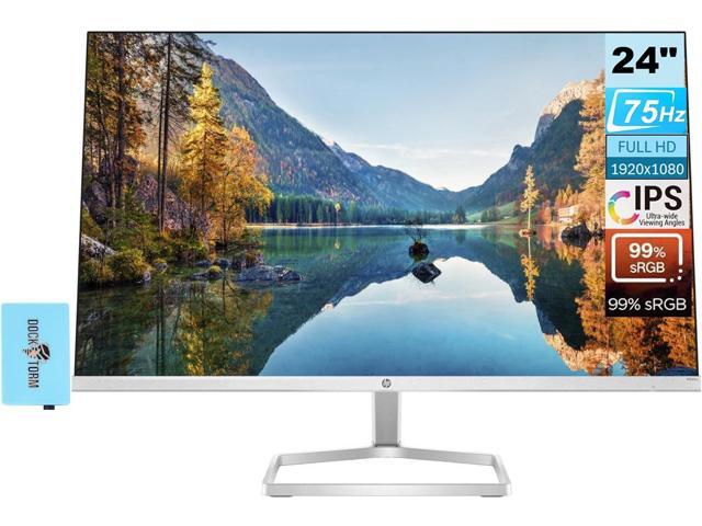 HP 24" FHD IPS (1920x1080) AMD FreeSync Monitor Bundle with Docztorm ...