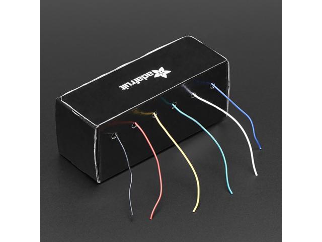 Adafruit Hook-up Wire Spool Set - 22AWG Stranded-Core - 6 x 25ft ...