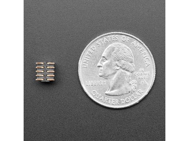 Adafruit Mini SWD 0.05" Pitch Connector - 10 Pin SMT Box Header ...