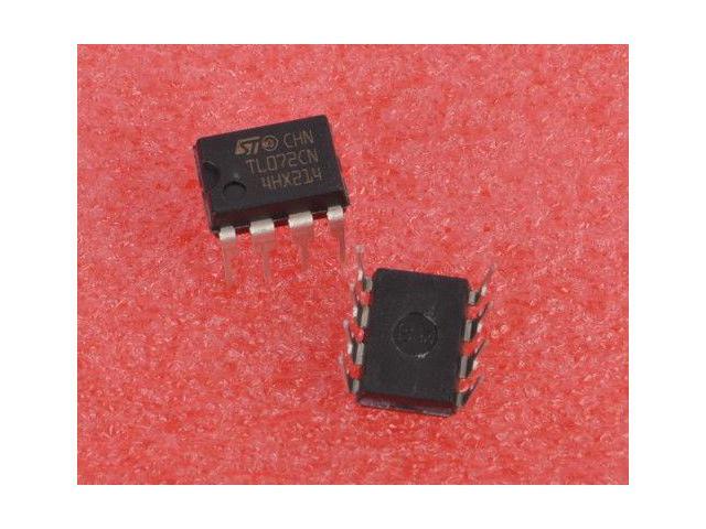 10PCS TL072CN TL072 Low Noise JFET Dual Op-Amp DIP-8 ST - Newegg.ca