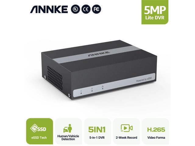 ANNKE 8-Channel 5MP 5-in-1 H.265 DVR, Motion Detection 2.0, Email Alert ...