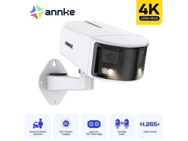 ANNKE FCD600 Dual-Lens Outdoor Security Camera with 180° FoV, 6MP ...