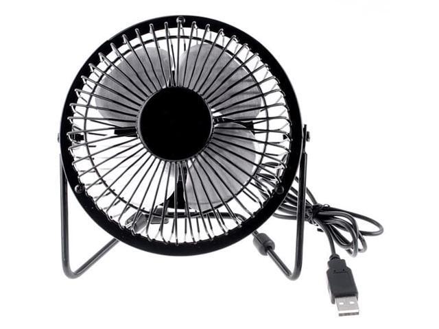 USB-FAN Metal Desktop Fan USB Powered with Switch - Newegg.com