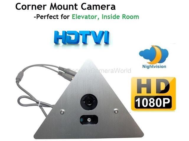 Corner Mount Security Camera 1920x1080P Resolution HDTVI Camera for TVI ...