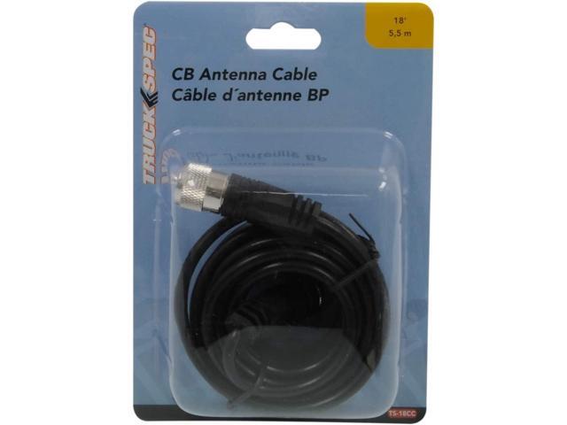 18' RG-58A/U Coaxial Cable With Pl-259 Connectors - Newegg.com