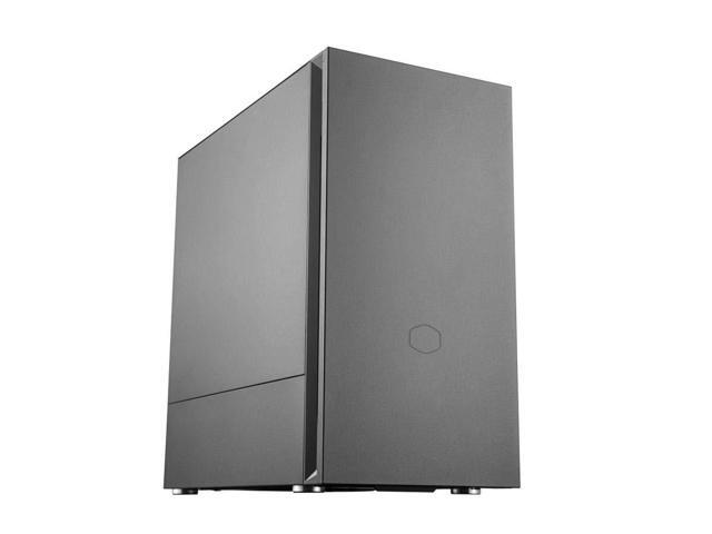 Refurbished: Cooler Master Silencio S400 Black MicroATX Mini Tower ...