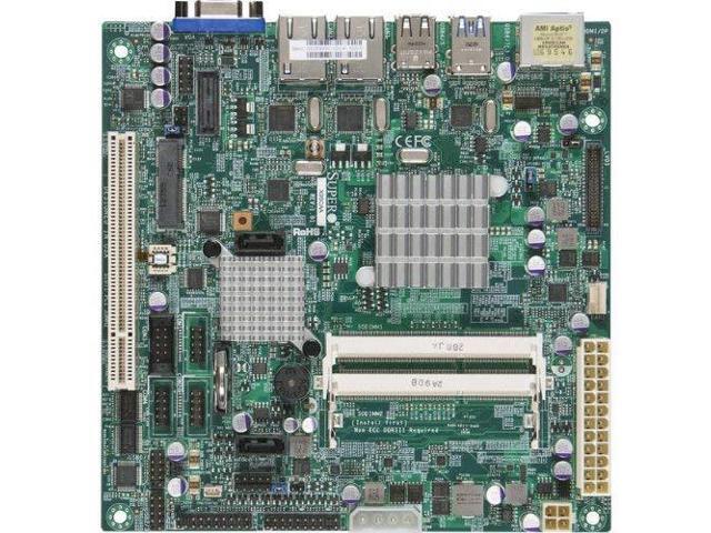 Supermicro X9SCAA Motherboard - Intel Atom N2800 / Intel NM10 / DDR3 ...