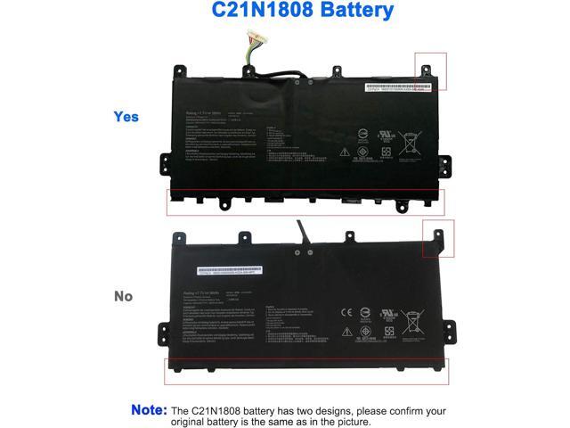 IZKROR C21N1808 38Wh 4940mAh Battery Replacement for Asus Chromebook ...