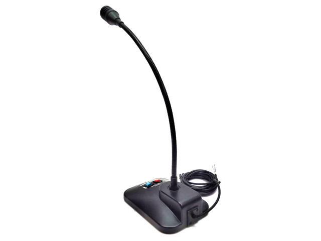 Bogen Communications Ddu250 Desktop Microphone, Dynamic, Uni-Dir, Push ...