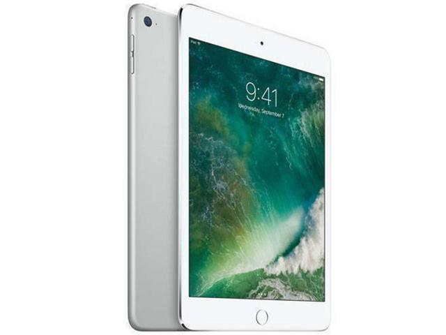 Refurbished: Apple iPad mini 4 (4th Gen) 128GB - Wi-Fi - 7.9" - Silver ...