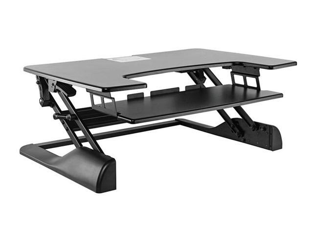 INLAND ProHT 05463 Height Adjustable Work Station Black - Newegg.com