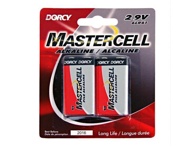 Dorcy 41-1611 2 Count 9 Volt Mastercell Alkaline Battery - Newegg.com