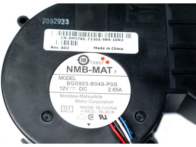 Refurbished: Genuine Dell NMB-MAT BG0903-B049-P0S 4-Wire 5-Pin DC 12V ...