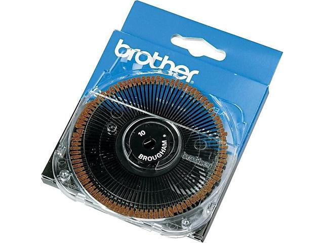 Brother - BROUGHAM 10 PITCH ALL DAISY WHEEL TYPEWRITERS & WORD PROC ...