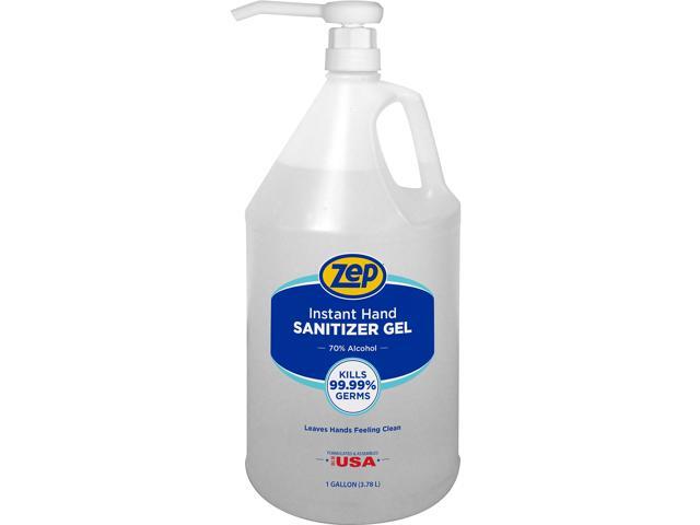 Zep 70 % Alcohol Gel Hand Sanitizer Clean Scent 1 Gal. 4/Case (355825 ...