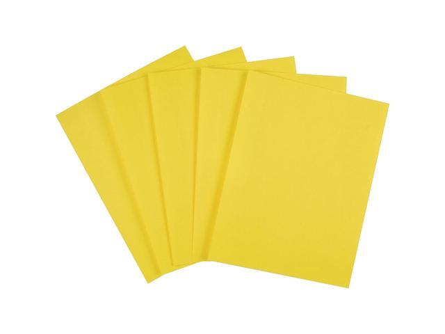 Staples Brights Multipurpose Paper 24 lbs. 8.5" x 11" Yellow 500/Ream ...