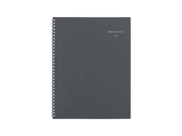 2023 AT-A-GLANCE DayMinder 8.5"" x 11"" Monthly Planner Gray (GC470-07 ...