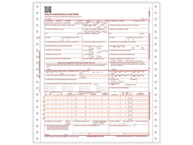ComplyRight CMS12W2 CMS1500 2PT Cont WW1000 - Newegg.com
