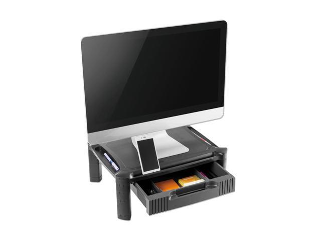 Innovera IVR55050 Large Monitor Stand with Cable Management and Drawer ...