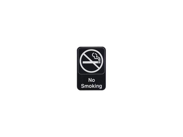 Winco 6" x 9" No Smoking Sign (SGN-601) WINSGN601 - Newegg.com