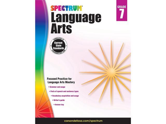 CARSON-DELLOSA Spectrum Language Arts Gr 7 704594 - Newegg.com