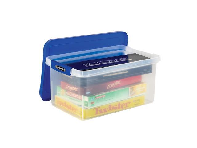 Bankers Box Bankers Box Heavy-Duty Latch Lid Plastic File Box Letter ...