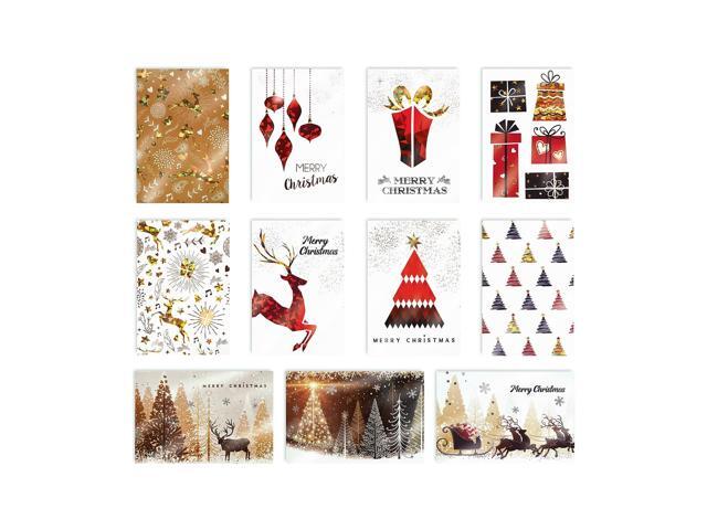 Better Office Christmas Cards with Envelopes 6" x 4" Assorted Colors ...