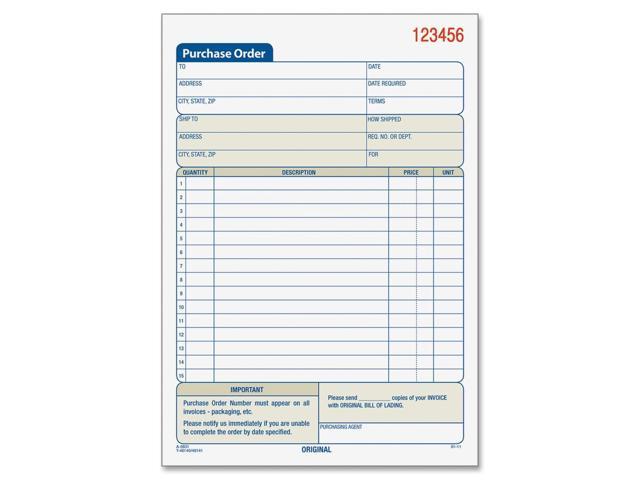 Adams Purchase Order Form - Newegg.com