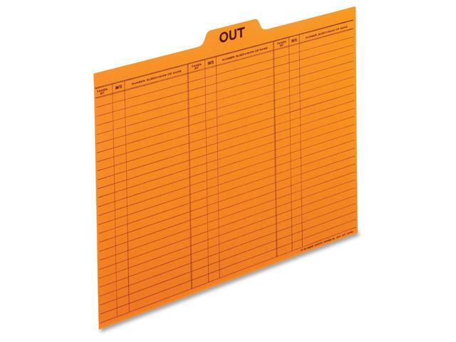 Pendaflex Preprinted Letter-size Out Guides - Newegg.com