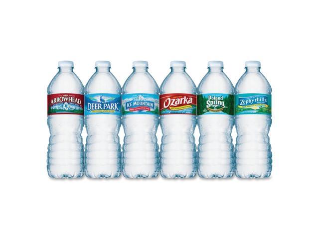 Nestle 101243 Bottled Natural Spring Water, 0.5 Liter Bottles - 24 ...