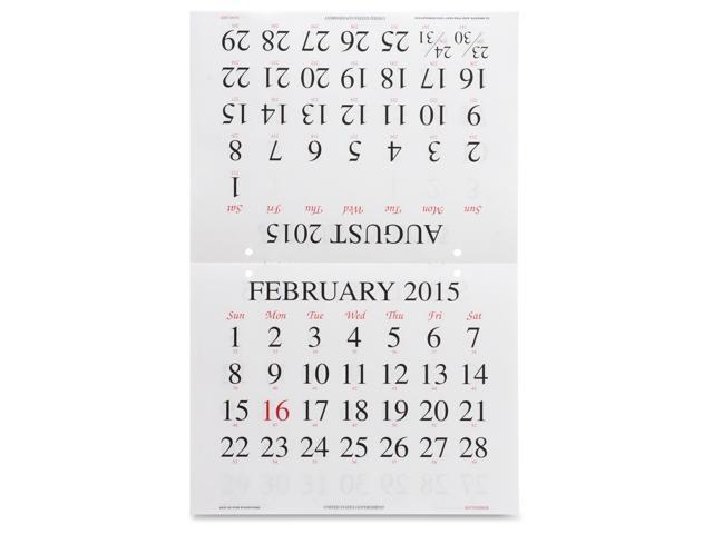 Unicor Fed Unicor Wall Calendar - Newegg.com