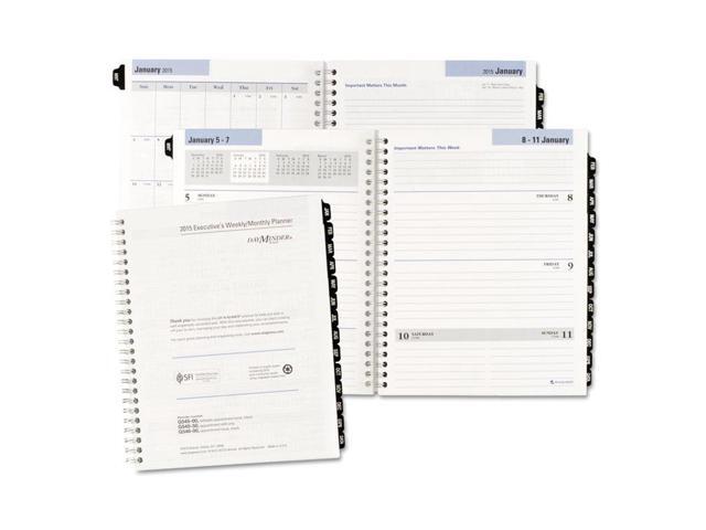 At-A-Glance Executive Weekly/Monthly Refill 8 3/4 x 6 7/8 2020 G54550 ...