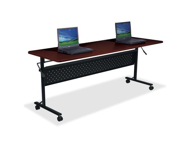 Flipper Table, 60"x24"x29-1/2", Mahogany - Newegg.com